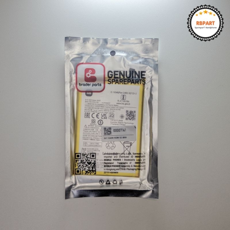 Jual Battery ORIGINAL Xiaomi Redmi 12C BN5K | Shopee Indonesia