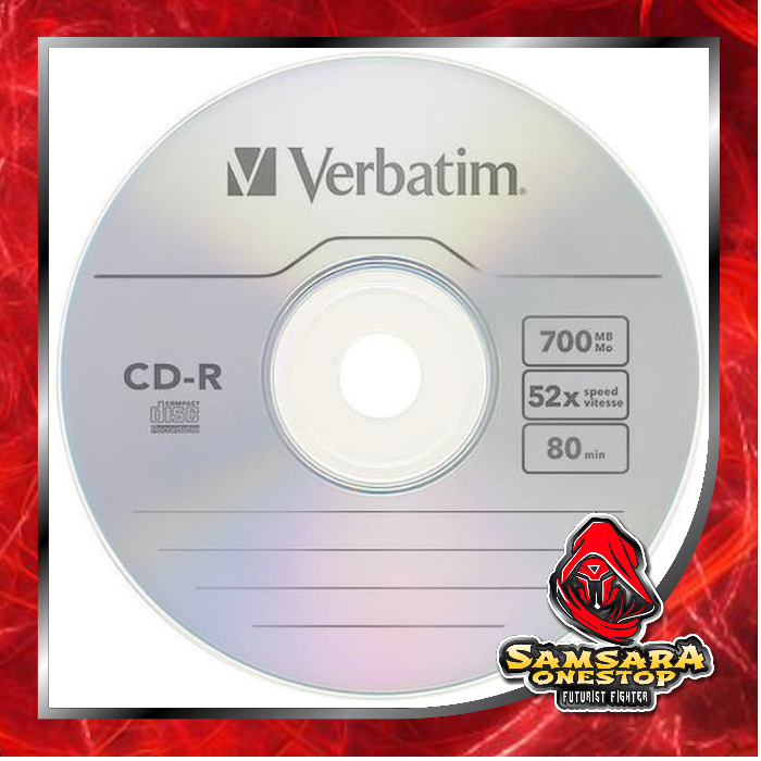 Jual CD-R Blank Verbatim CDR CD R BLANK KOSONG ECERAN | Shopee Indonesia