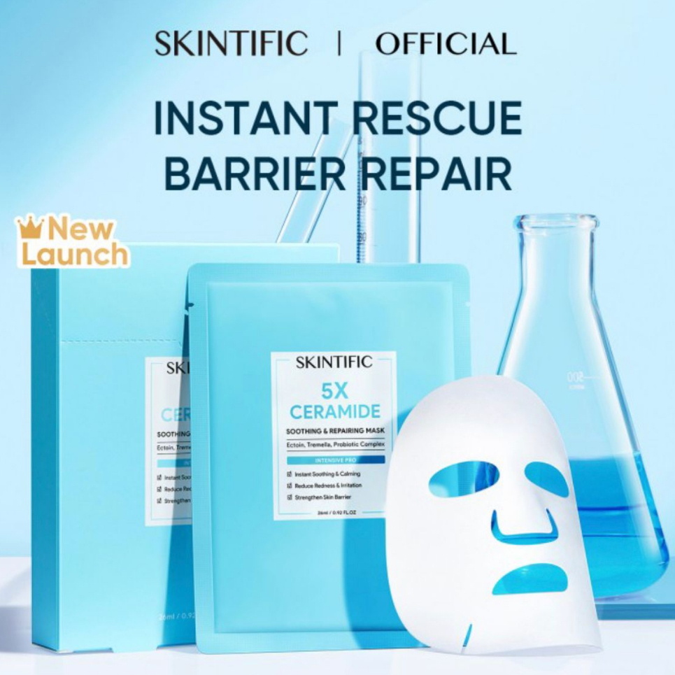 Jual Skintific Shooting & Repairing Mask Sachet (Masker Tissue ...
