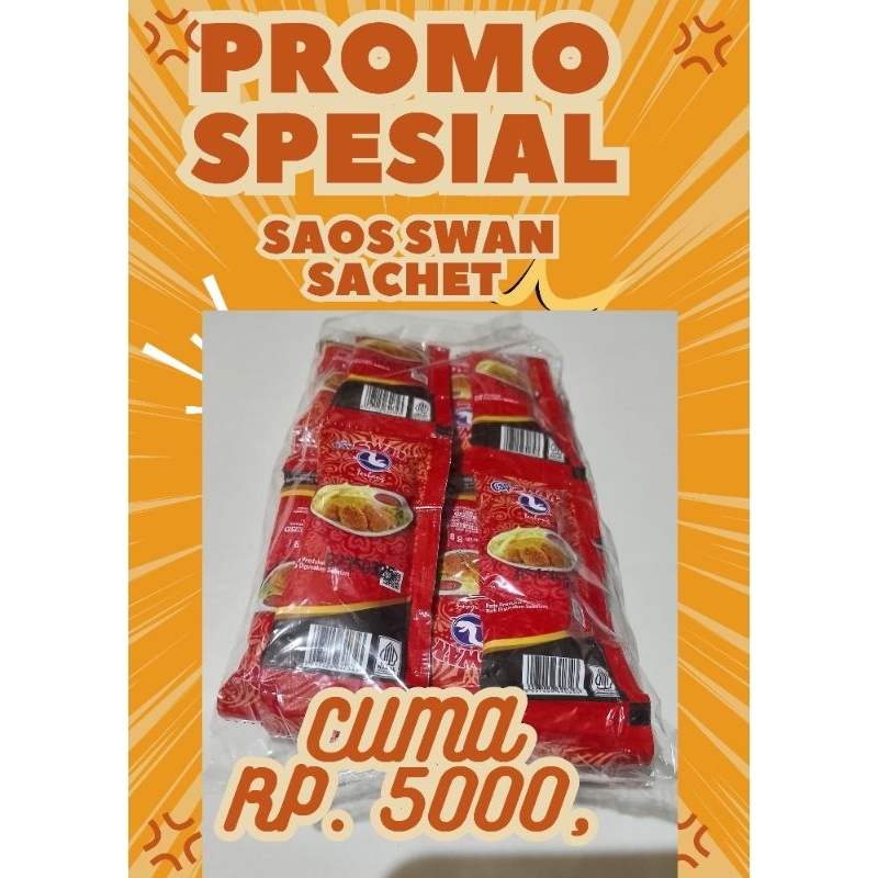 Jual Saos Swan Sachet 1Pack ( promo ) | Shopee Indonesia