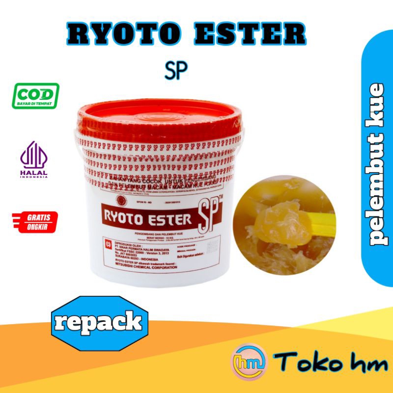 Jual Sp ryoto ester / pelembut kue (repack) | Shopee Indonesia