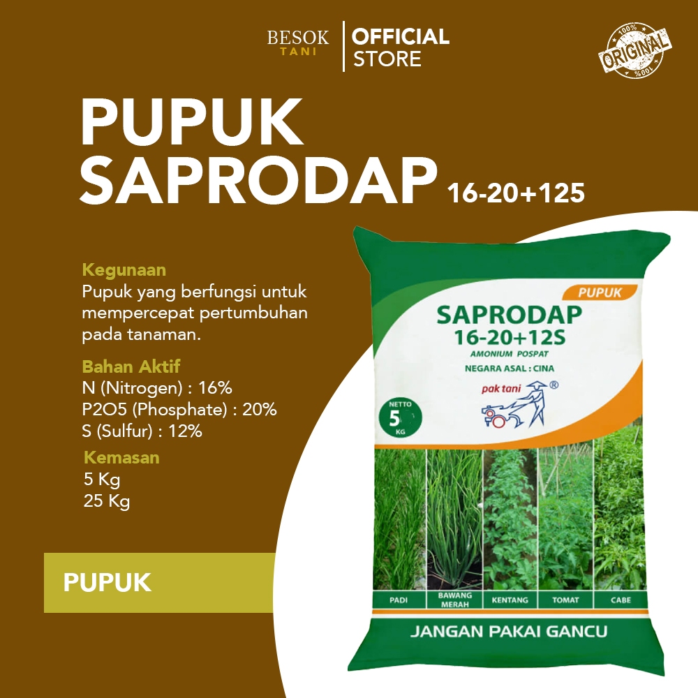 Jual SAPRODAP | Pupuk Majemuk Kemasan Pabrik | Saprotan Utama | Shopee ...