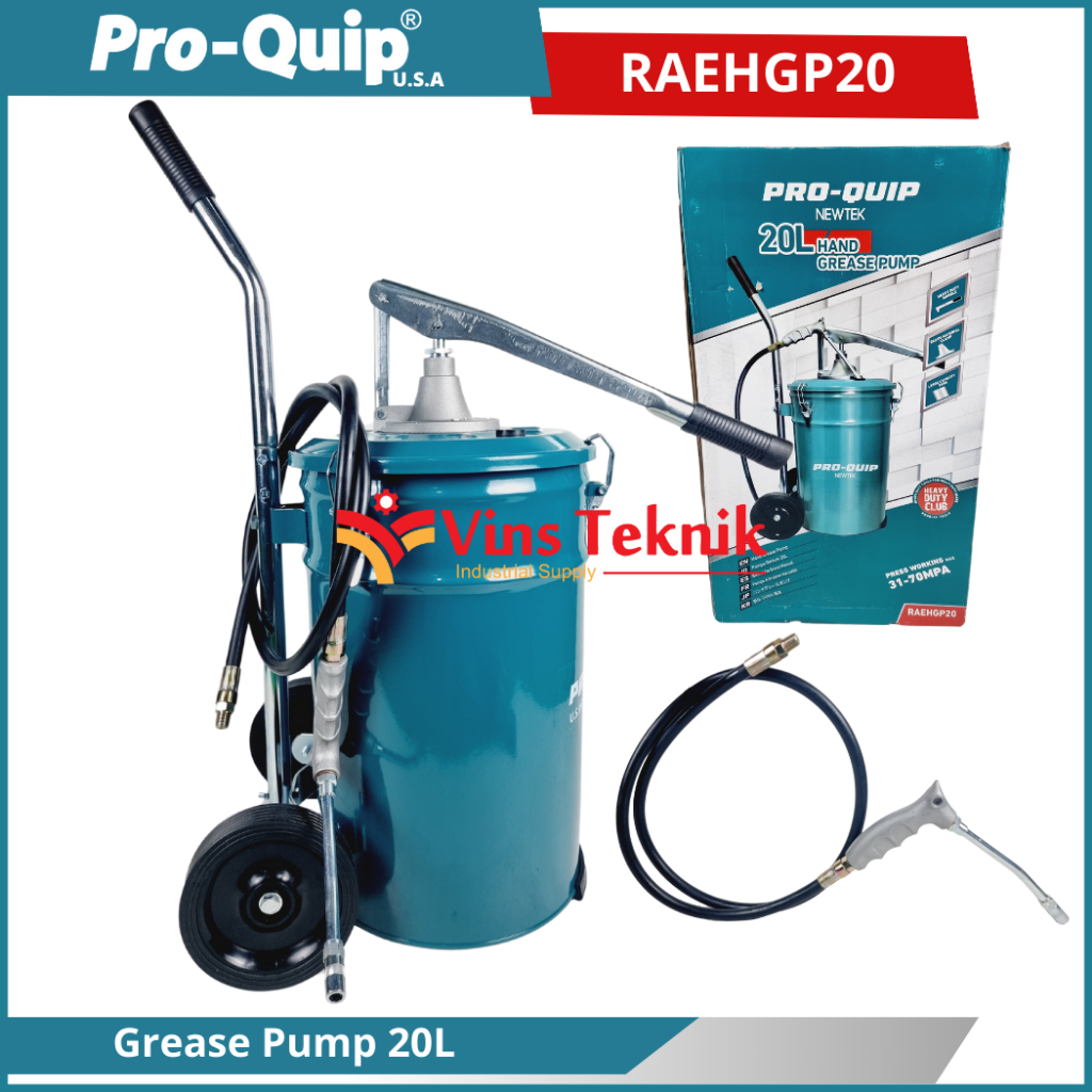 Jual Pompa Oli Manual 20L Grease Pump Oil Pump Pompa Gemuk ProQuip ...