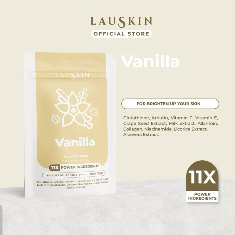 Jual [READY] EXP SEPTEMBER 2025 - LAUSKIN MASKER WAJAH GREENTEA VANILLA ...