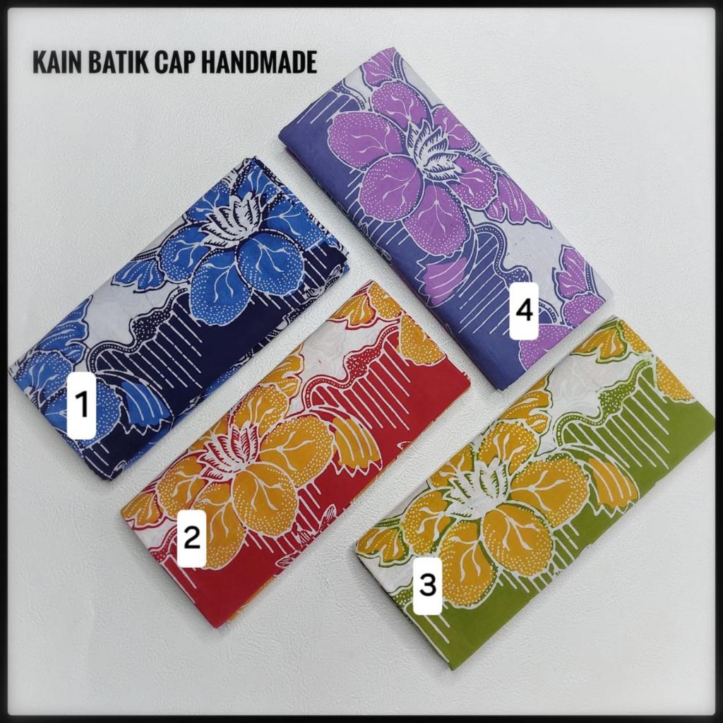 Jual Kain Batik Cap 2 Warna Ungu Bahan Batik Seragam | Shopee Indonesia