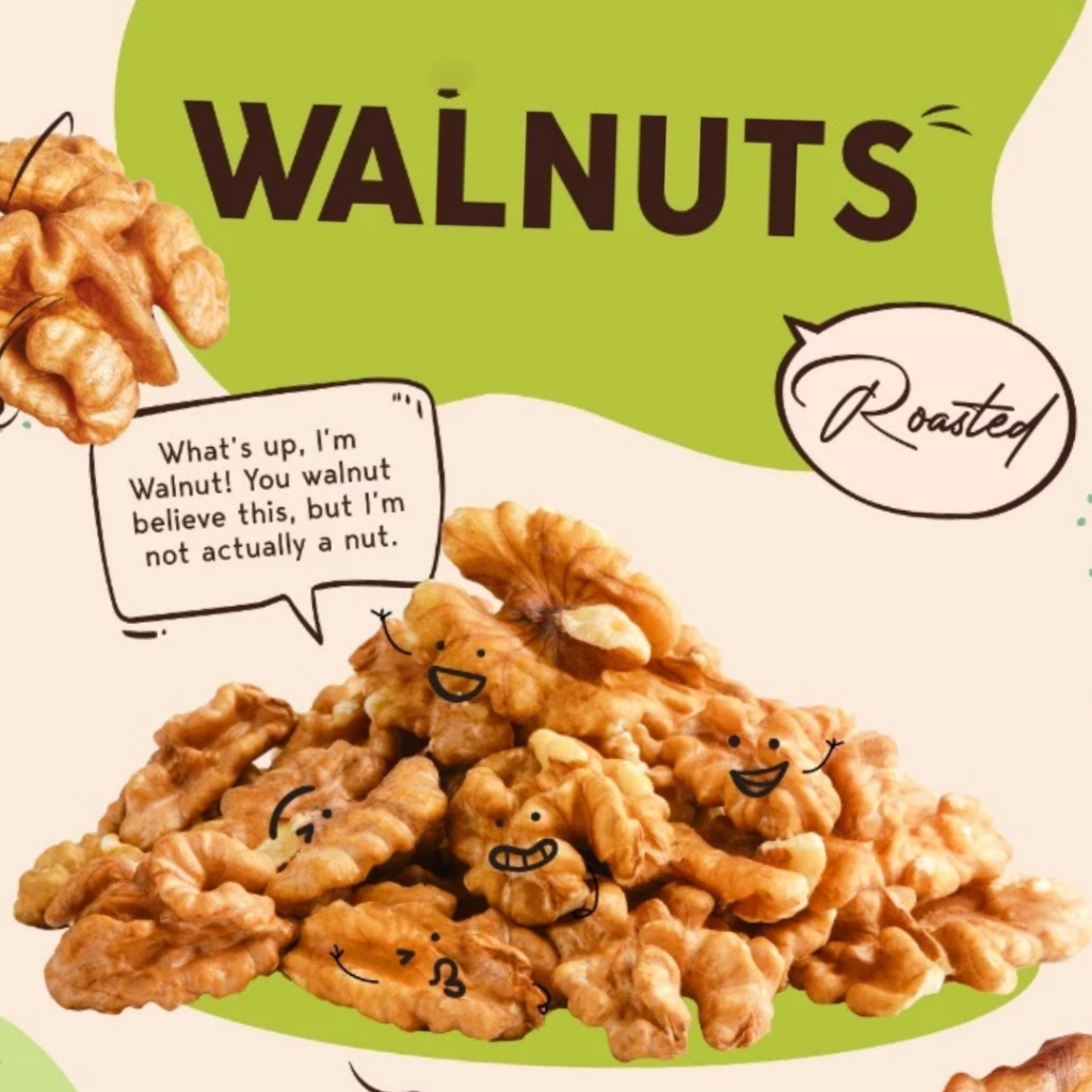 Jual Roasted Walnut 1kg / Kacang Walnut Panggang 1kg /Kacang Walnut ...