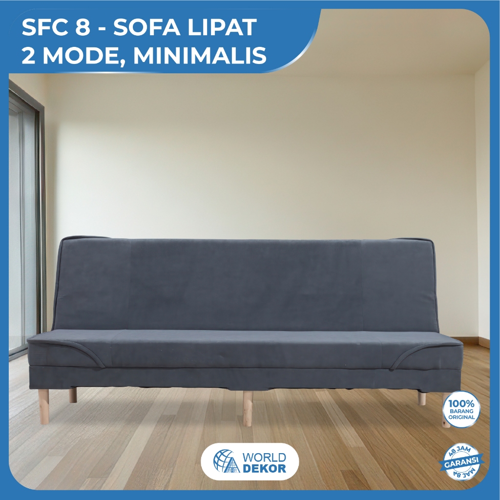 Jual Sofa Bed Lipat Sofa Kasur Sofa Santai SFC-8 Multifungsi - Worlddekor | Shopee Indonesia