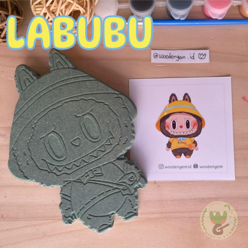 Jual WOODENGEM DIY Wood Character Painting Kit Melukis Souvenir Lucu ...