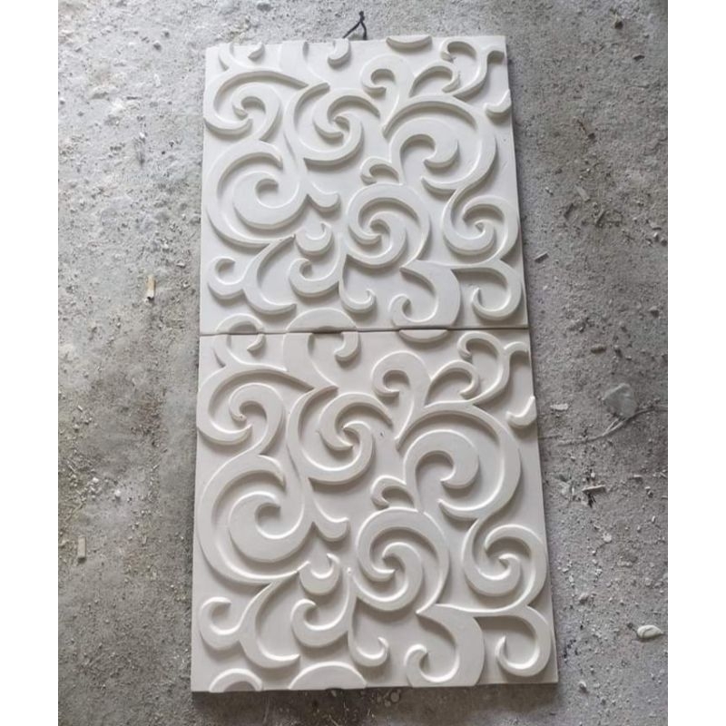 Jual cetakan ornamen dinding masif 50*50 berbahan spon eva | Shopee ...