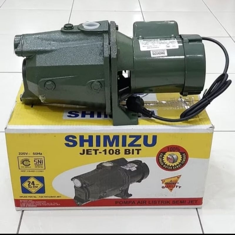 Jual Pompa semi jet pump SHIMIZU JET-108 BIT | Shopee Indonesia