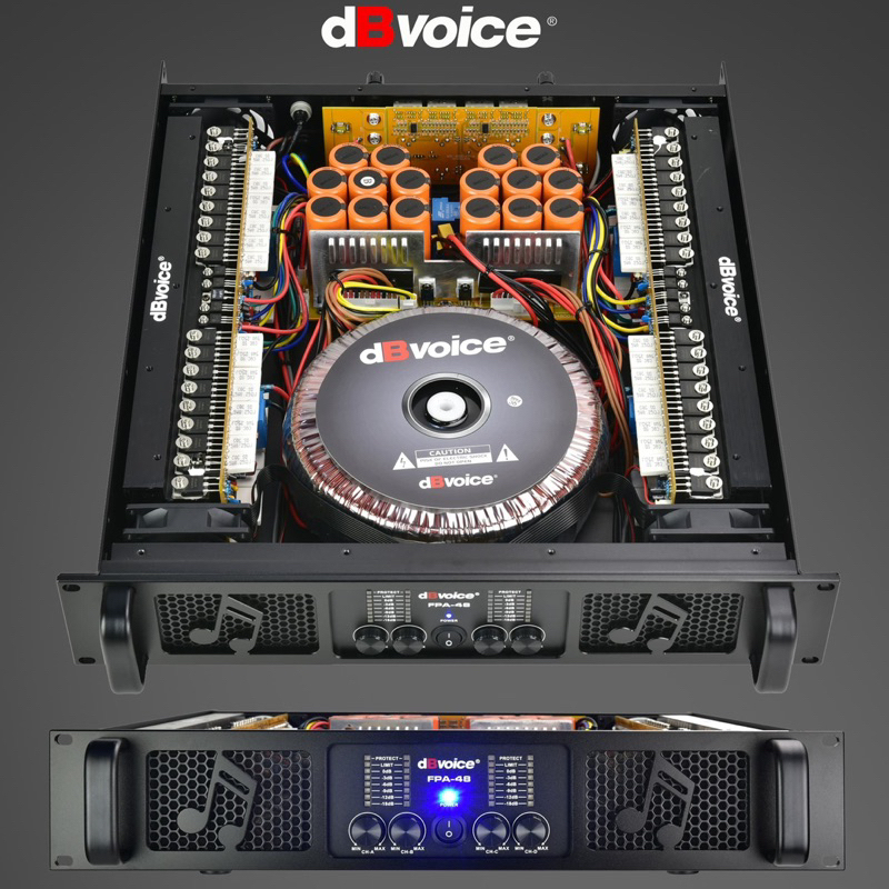 Jual Power dB Voice FPA 48 Original Amplifier dbvoice FPA48 Power 4ch ...