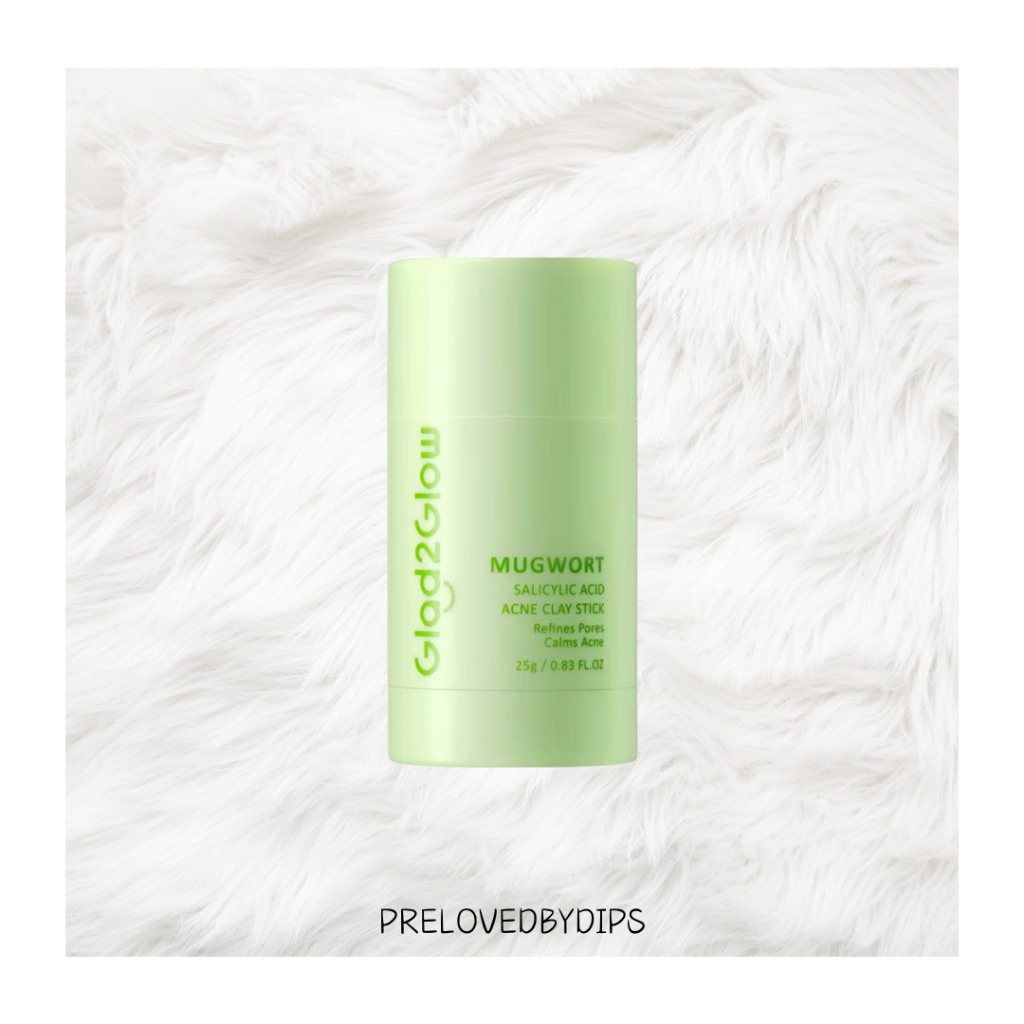 Jual Glad2Glow Mugwort Salicylic Acid Acne Clay Stick 25g | Shopee Indonesia