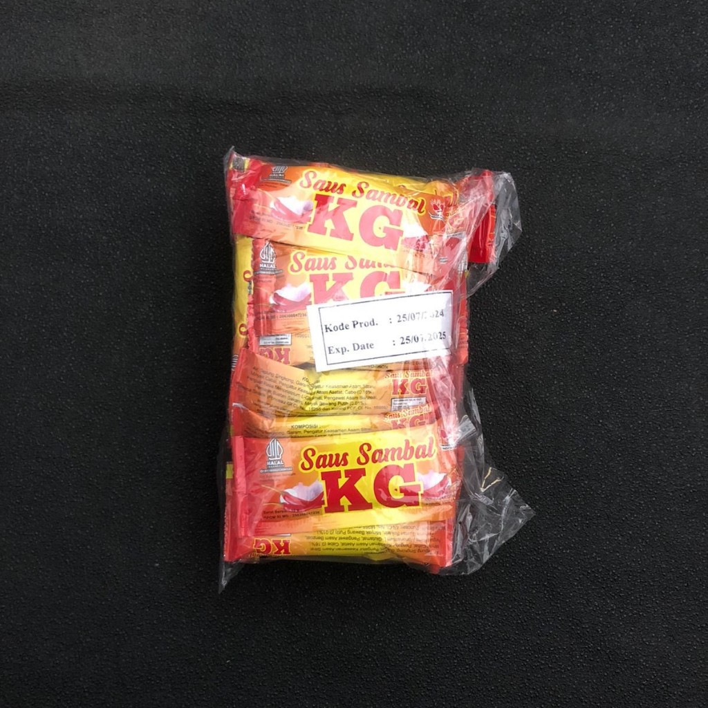 Jual Saus sachet/saus stick merek KG (isi 25 pcs) | Shopee Indonesia