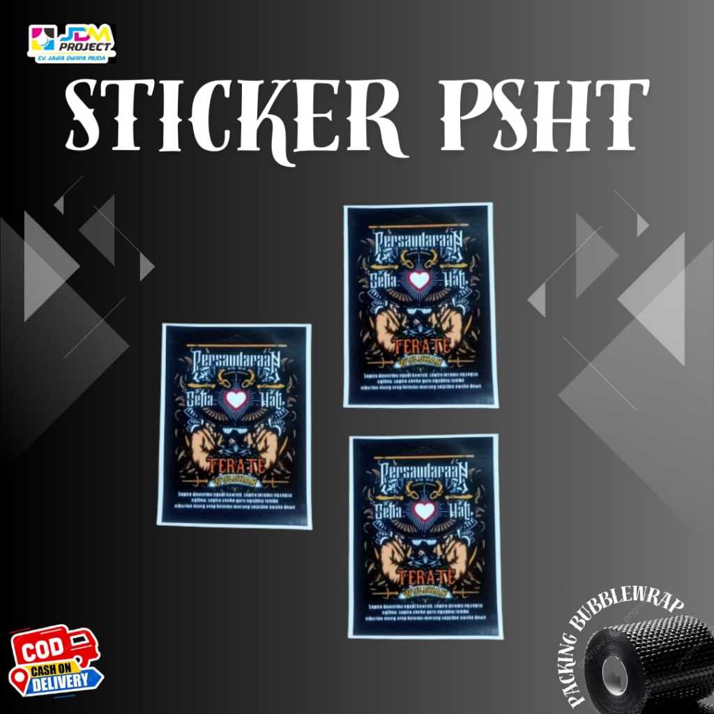 Jual STIKER PSHT WATERPROF (ANTI AIR) BAHAN HOLOGRAM & VINIL HARGA ...