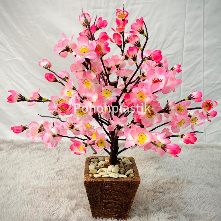 Jual Pohon sakura mini T 30cm Artificial / pohon hias sakura / hiasan ...