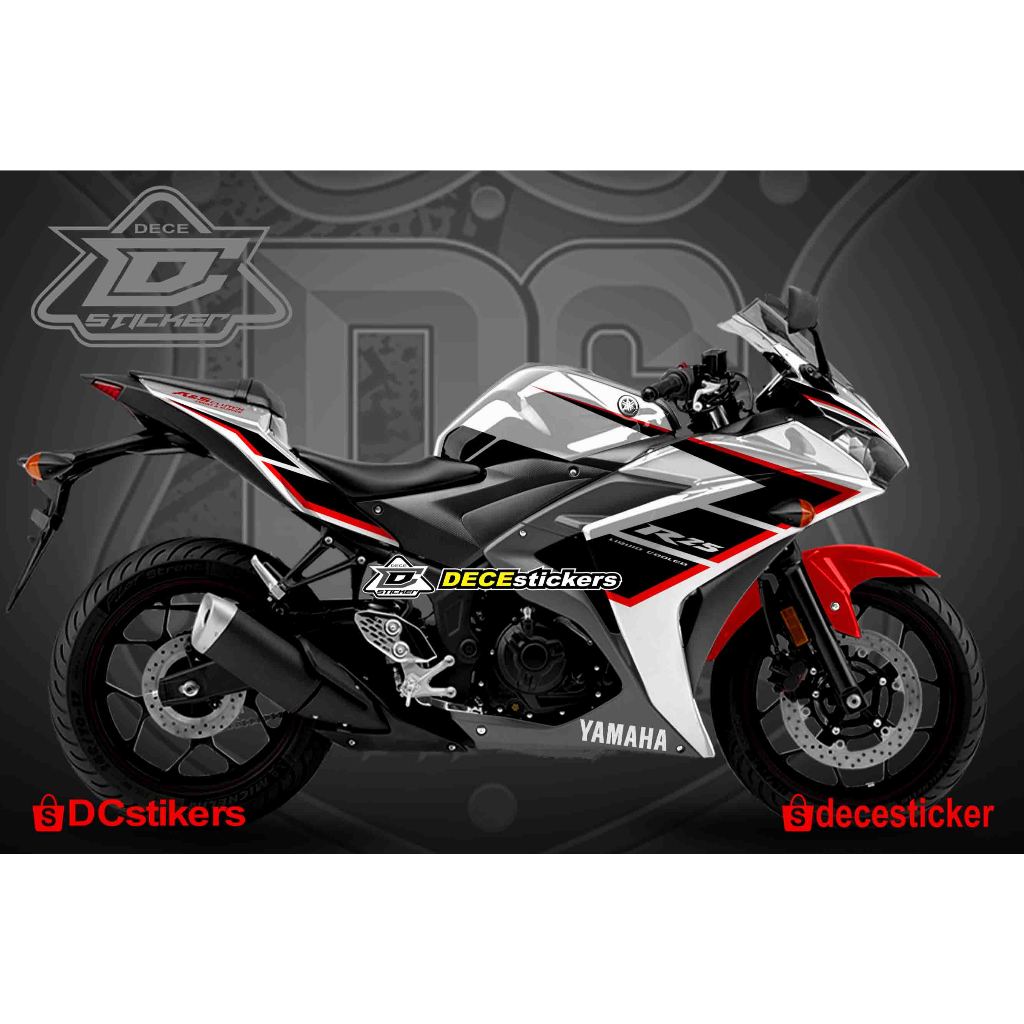 Jual decal yamaha r25 | Shopee Indonesia