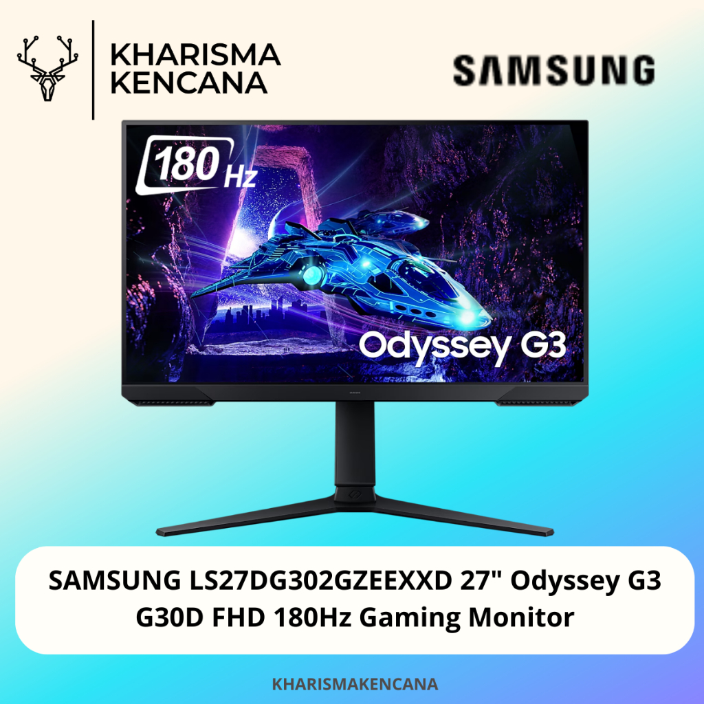 Jual MONITOR SAMSUNG LS27DG302GZEEXXD 27" Odyssey G3 G30D FHD 180Hz ...