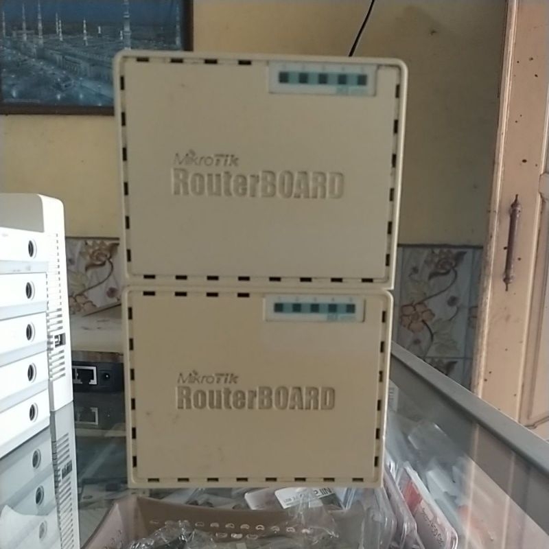 Jual mikrotik router rb750-r2 & adaptor, bb 0%, non wifi, normal, cocok ...