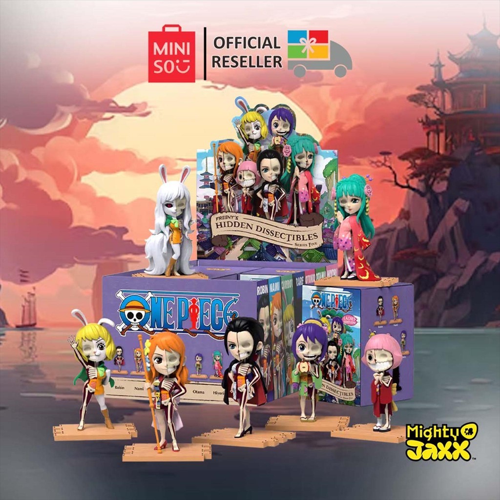Jual MINISO x Mighty Jacxx Fun Boxx One Piece Blind Box (Ladies Edition ...
