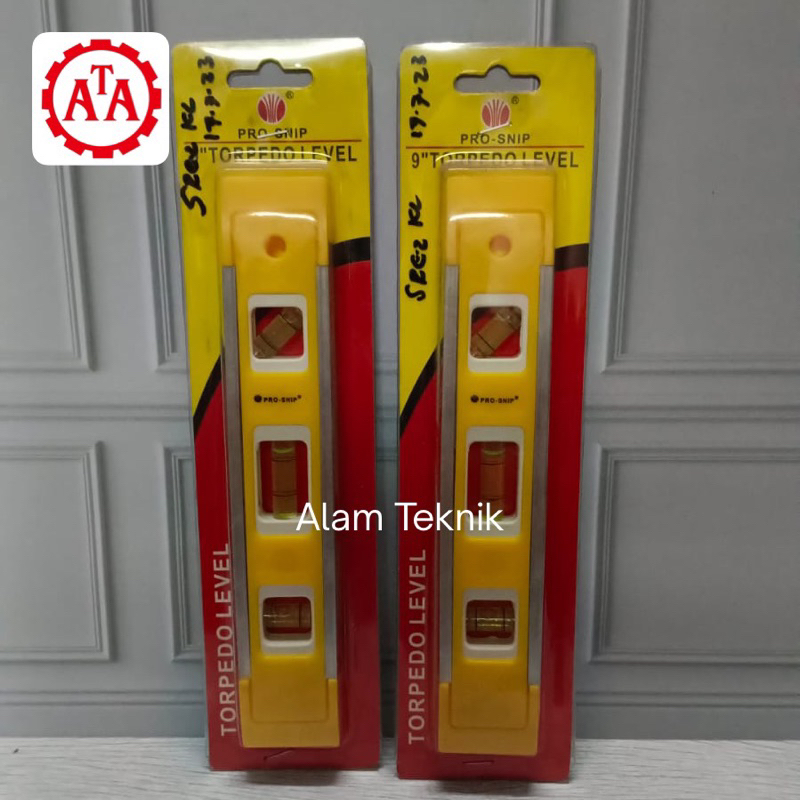 Jual Waterpass torpedo 9" dann waterpass mini spirit level 9" / water ...