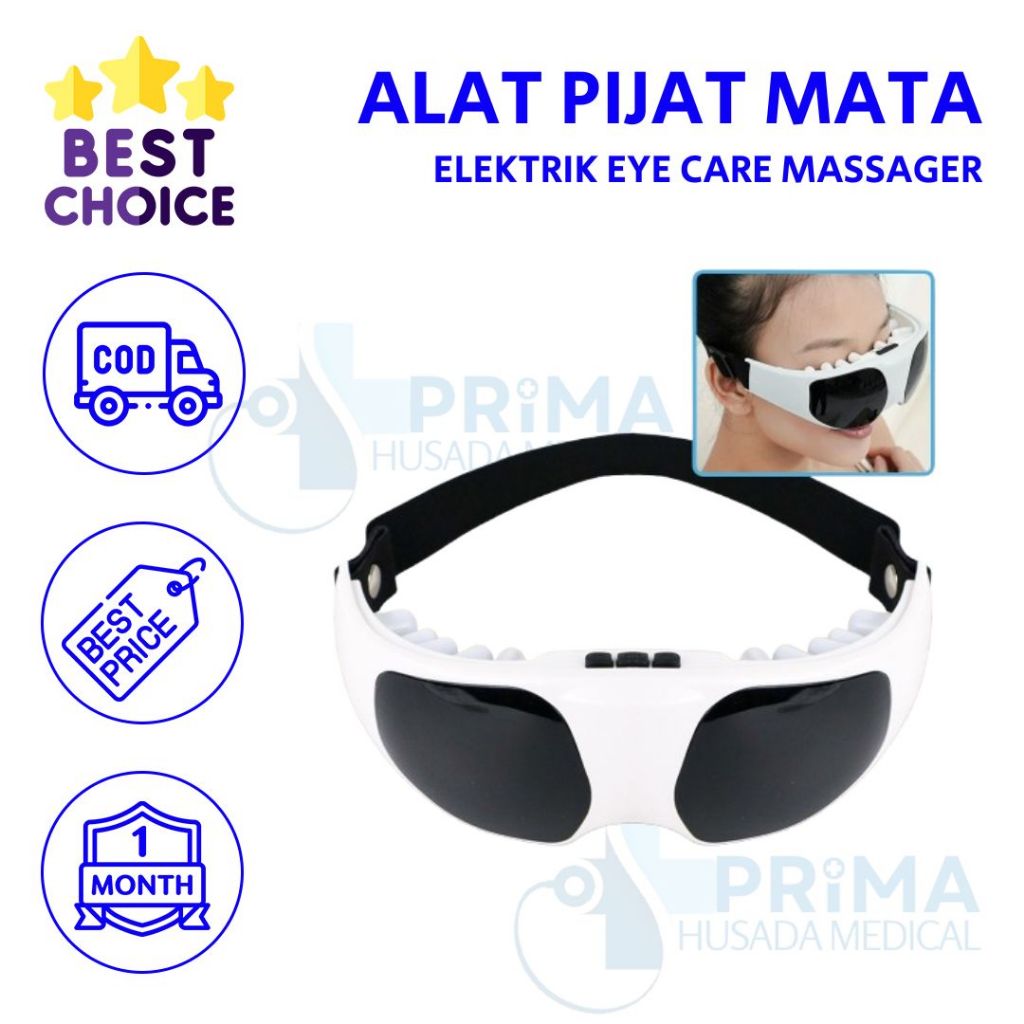 Jual Alat Pijat Mata Eye Massager Alat Terapi Mata Alat pijit Elektrik ...