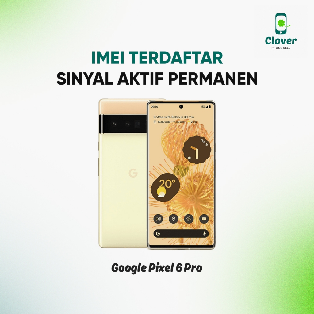 Jual Google Pixel 6 PRO 12/128GB IMEI TERDAFTAR SINYAL PERMANEN SECOND ...