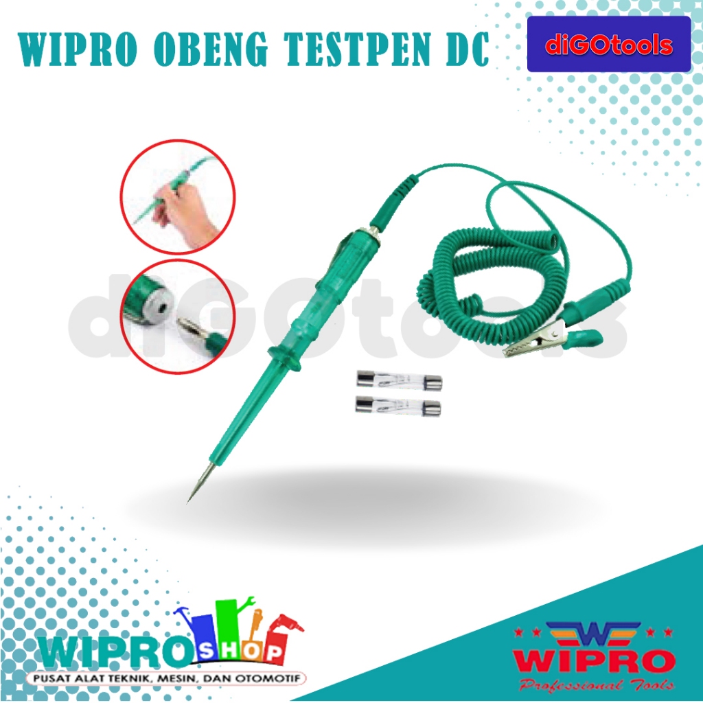 Jual Wipro Obeng Testpen DC OT-05 - Obeng Test Pen DC Wipro | Shopee ...