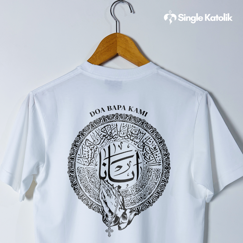 Jual DOA BAPA KAMI (TULISAN ARAB) Versi 2 - Kaos Rohani - Katun Premium ...
