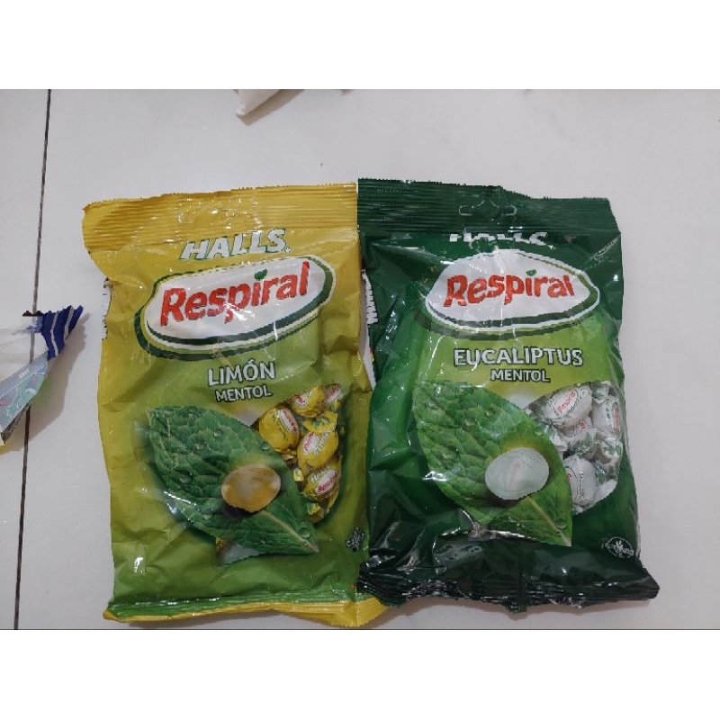 Jual halls respiral permen pelega tenggorokan batuk candy | Shopee ...