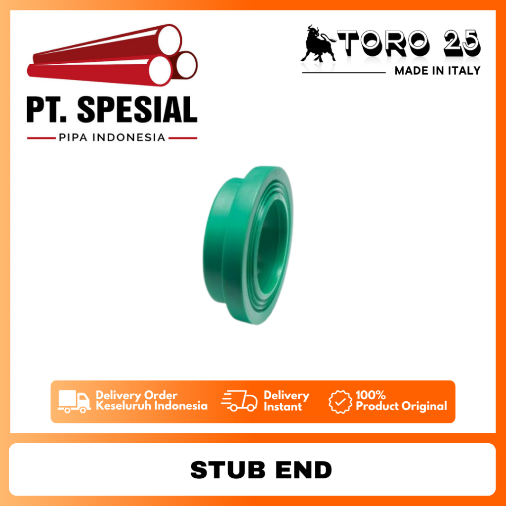 Jual Stub End Flange PPR Toro DN75 / Stub End PPR Toro - 10 | Shopee ...