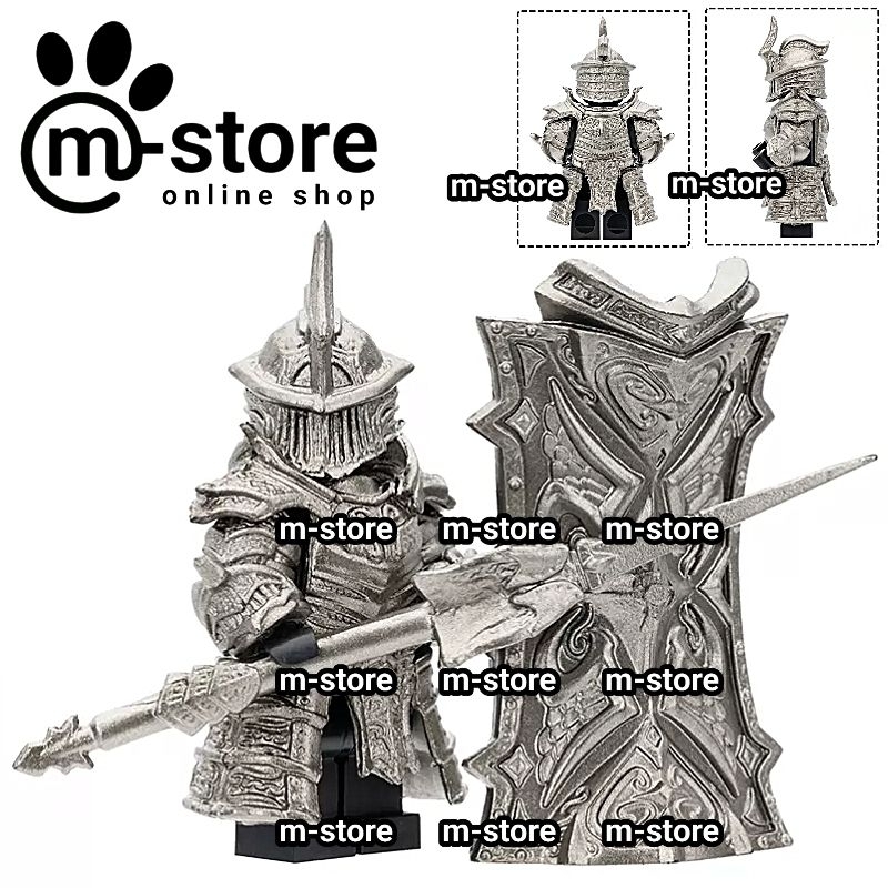 Jual brick demon's souls tower knight mini toy figure | Shopee Indonesia