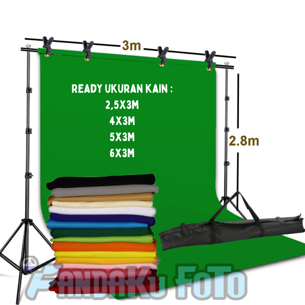 Jual Background Backdrop Foto Photo self Studio Photobooth live bahan ...