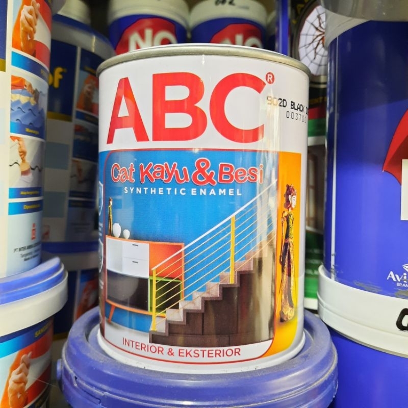 Jual Cat Minyak merk ABC ukuran 1 kg / Cat Minyak Besi dan Kayu 1kg ABC / Cat Besi / Cat Kayu ...