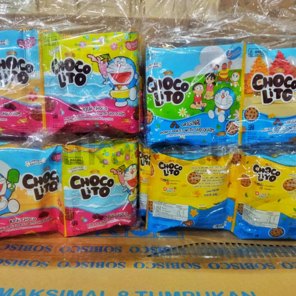 Jual CHOCOLITO (SPECIAL EDITION DORAEMON) - 1 BUNGKUS ISI 10 PCS ...
