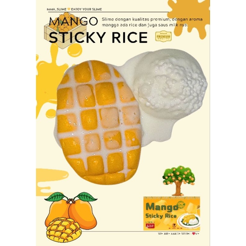 Jual SLIME MANGO STICKY RICE | Shopee Indonesia