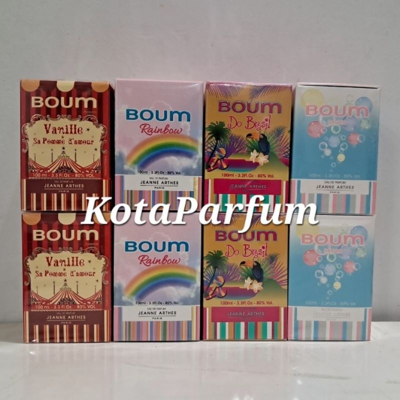 Jual Jeanne Arthes BOUM VANILLE RAINBOW DO BRASIL 100ml Parfum Original ...