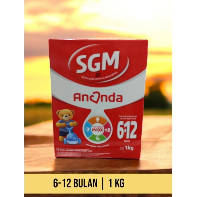 Jual PROMO TOKO BARU! SGM ANANDA TAHAP 2 ( 6-12 BULAN) SGM 6-12 1 KG ...