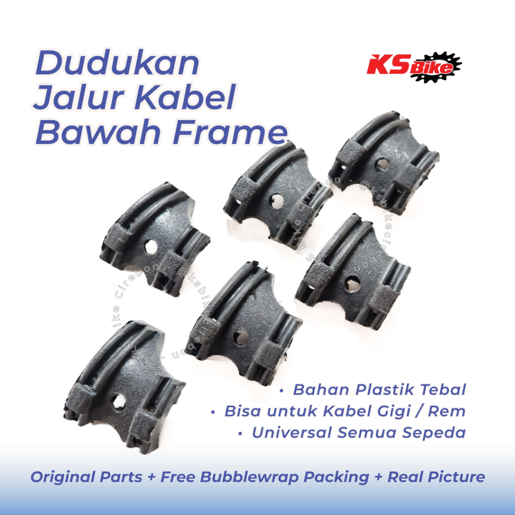 Jual Cable Guide Dudukan Kabel Inner Sepeda Bawah Frame Adaptor Jalur ...