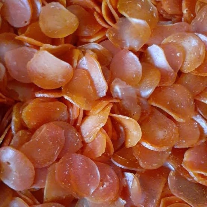 Jual kerupuk Oren sumber sari asli bandung topping seblak | Shopee ...