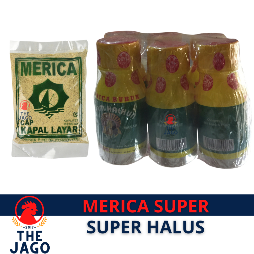 Jual Merica Bubuk Kapal Layar Super Cap Kalkun | Shopee Indonesia