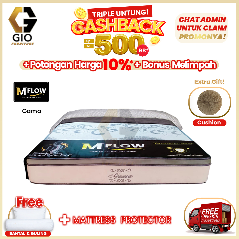 Jual Kasur/Springbed MFlow Gama (Hanya Kasur) | Shopee Indonesia