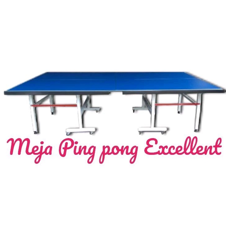 Jual Meja Ping pong / Tenis Meja Excellent CHOP Roda 8 MDF | Shopee Indonesia