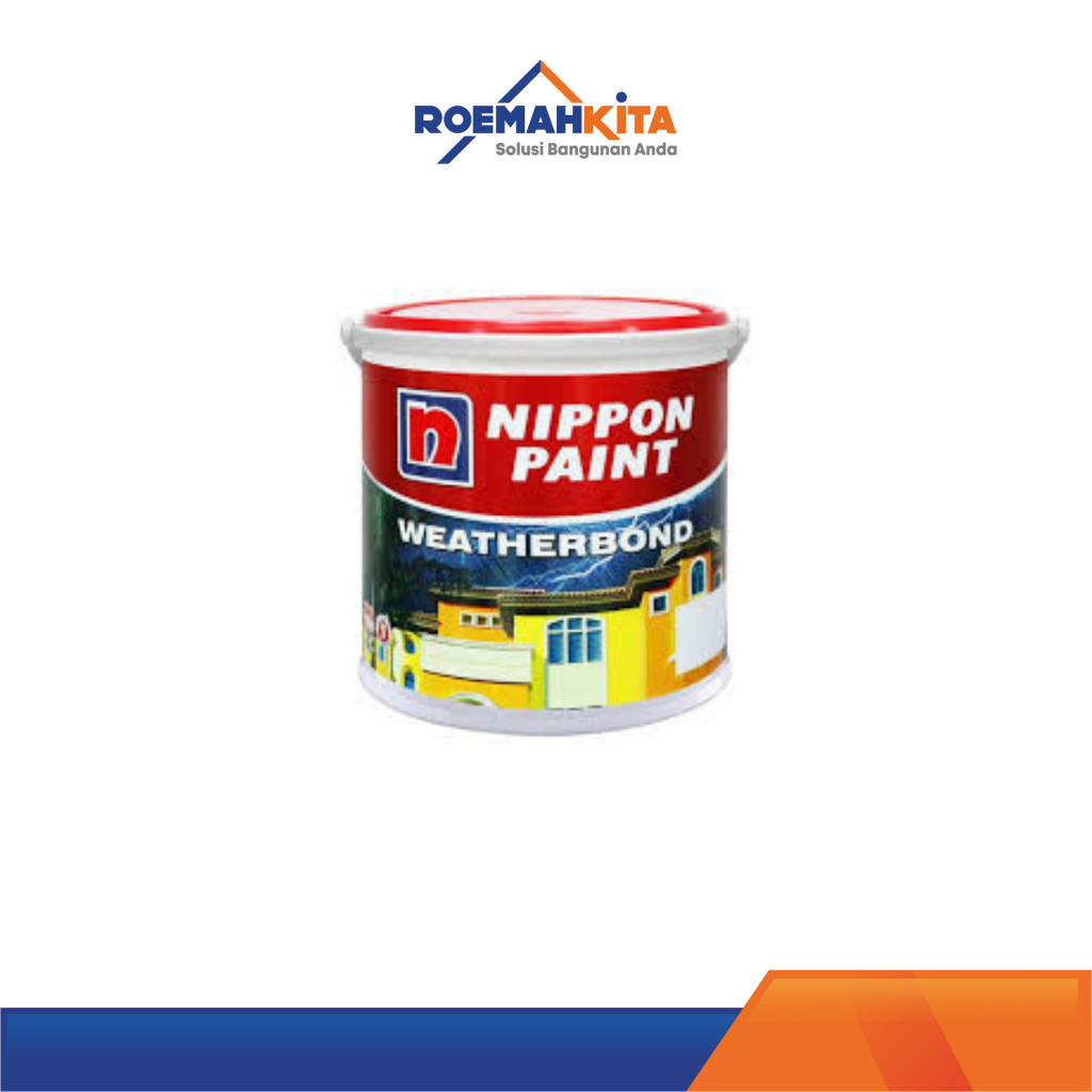 Jual NIPPON WEATHERBOND 2.5 LITER I Cat emulsi | Shopee Indonesia