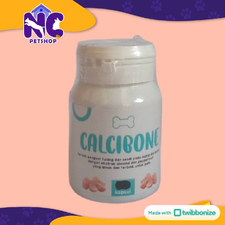 Jual CALCIBONE CAPSUL - Vitamin penguat tulang dan sendi pada kucing ...