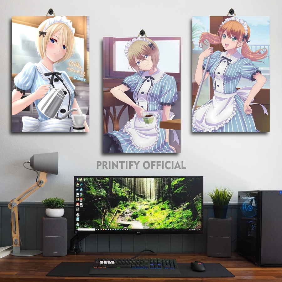 Jual Poster The Cafe Terrace And Its Goddesses | Printify Official ...