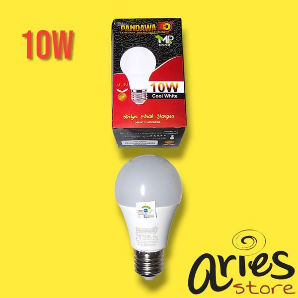 Jual LED 10 WATT PANDAWA MP BOM LED 10W BULB | Shopee Indonesia