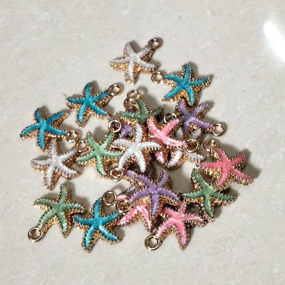 Jual COD | Ready 1pcs manik charm bintang laut aesthetic | Shopee Indonesia