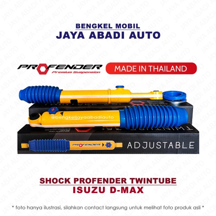 Jual Shock Breaker PROFENDER Twintube 4 Klik - ISUZU DMAX (2003-on ...