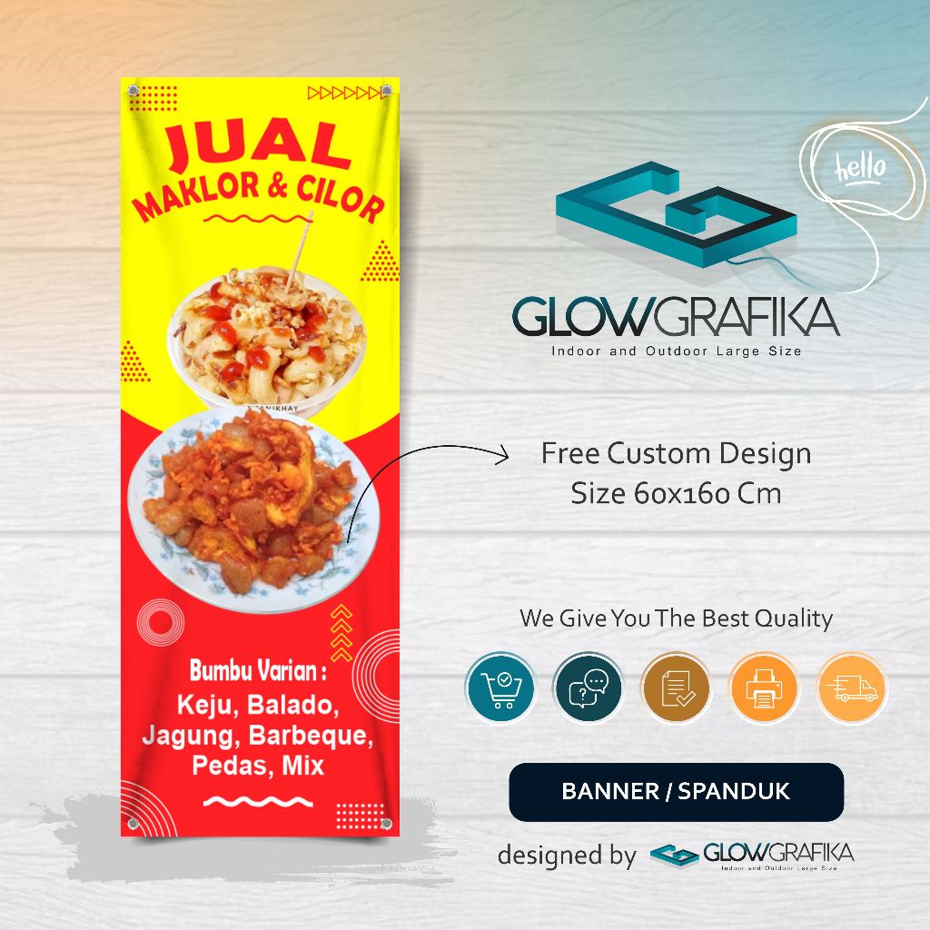 Jual Cetak Spanduk Banner Jual Cilor & Maklor | Shopee Indonesia