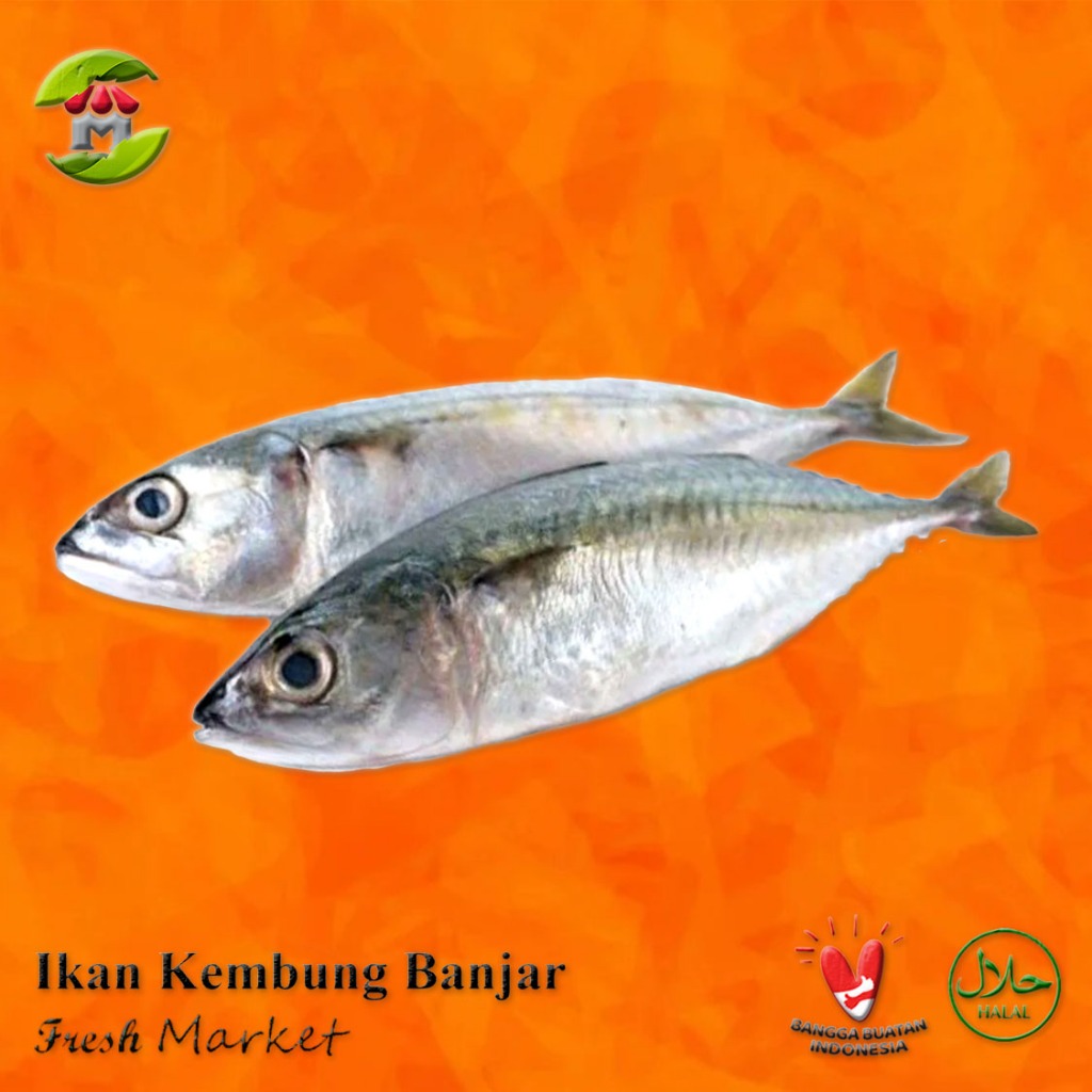 Jual [Bintaro] Ikan Kembung Banjar Pack 900gr - 1kg | Shopee Indonesia